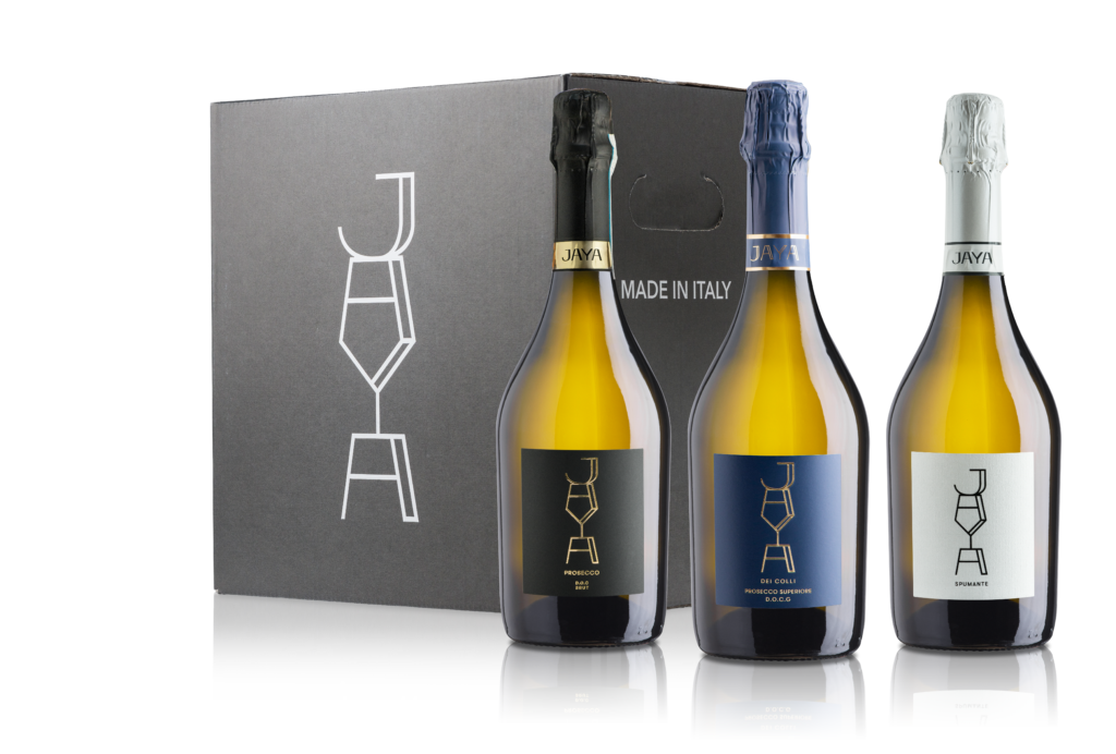 Mixed carton 2x Brut | 2x dei Colli | 2x Spumante | JAYA Prosecco